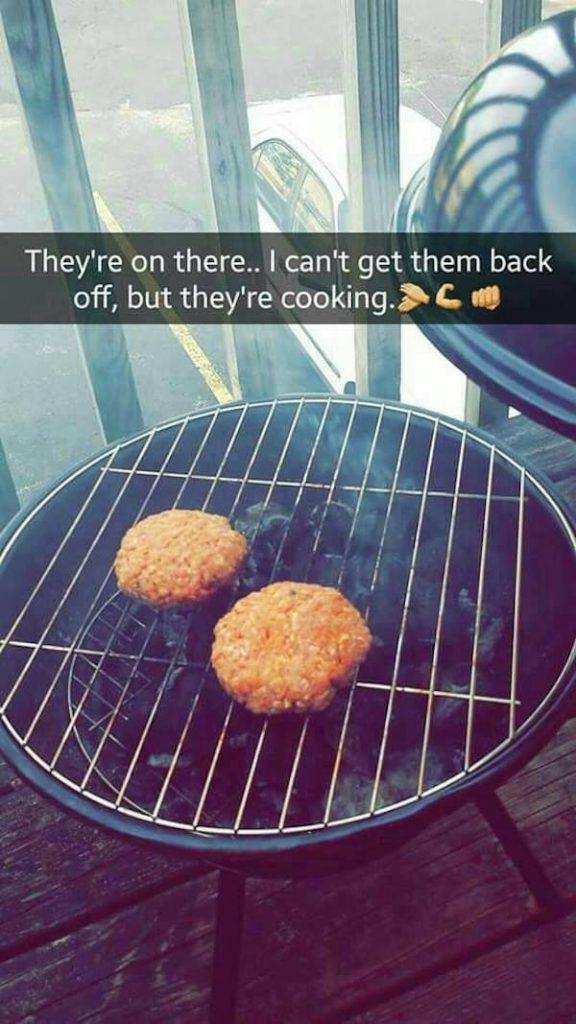 Let's All Laugh At This Girl's Snapchat Story Of Grilling Gone Wrong