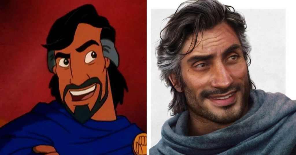 These Pics Of ‘Realistic’ Disney Dads Will Inspire A Whole New World Of ...