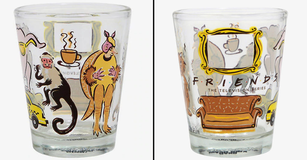 New 'Friends' Shot Glasses Feature The Show's Most Iconic References