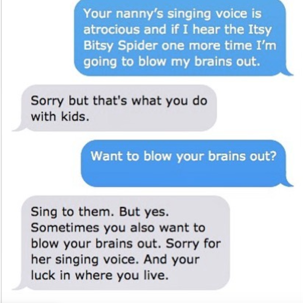 Texting Your Neighbor While Angry Isn't Always A Great Idea (22 Texts)