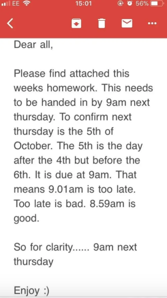 Always Proofread Your Emails To Teachers (22 Funny Professor Emails)