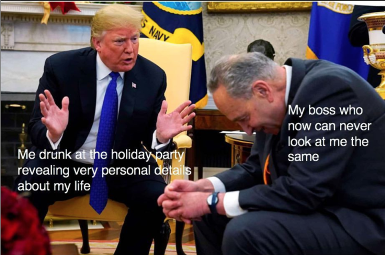 19 Office Holiday Party Memes For People Who Get Wasted At Them