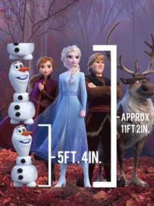 Olaf From "Frozen" Is 5'4" Meaning Elsa, Anna, And Kristoff Are Giants