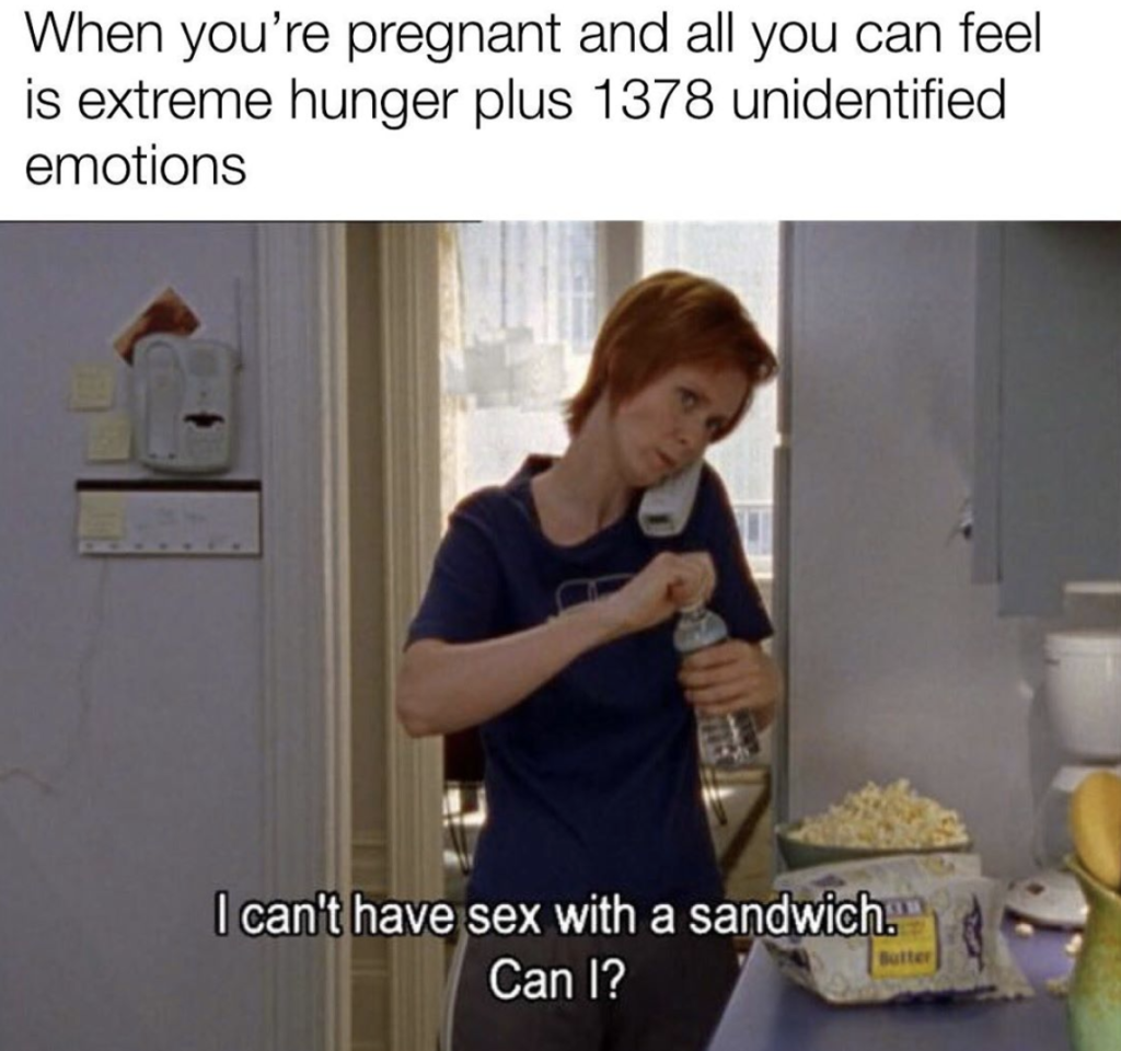 30 Funny Pregnancy Memes, Because You're Laughing For Two Now