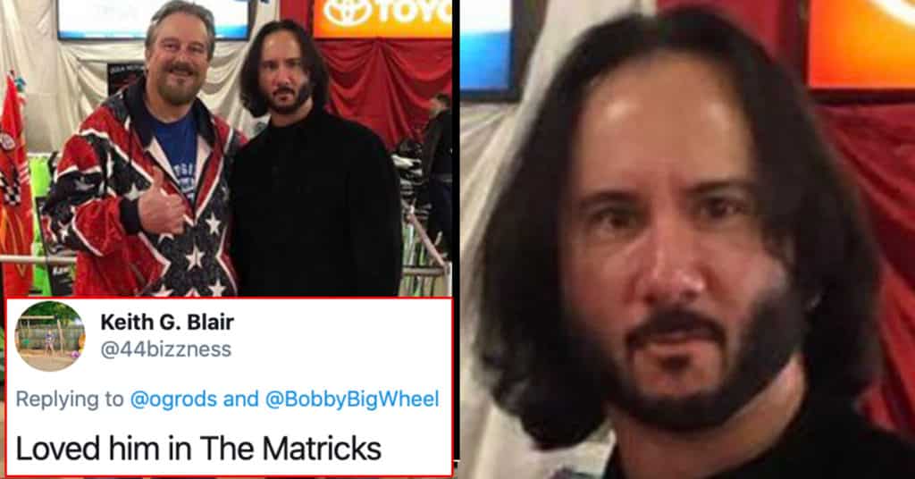 Guy Meets Bogus Keanu Reeves And The Jokes Are Coming In Hot