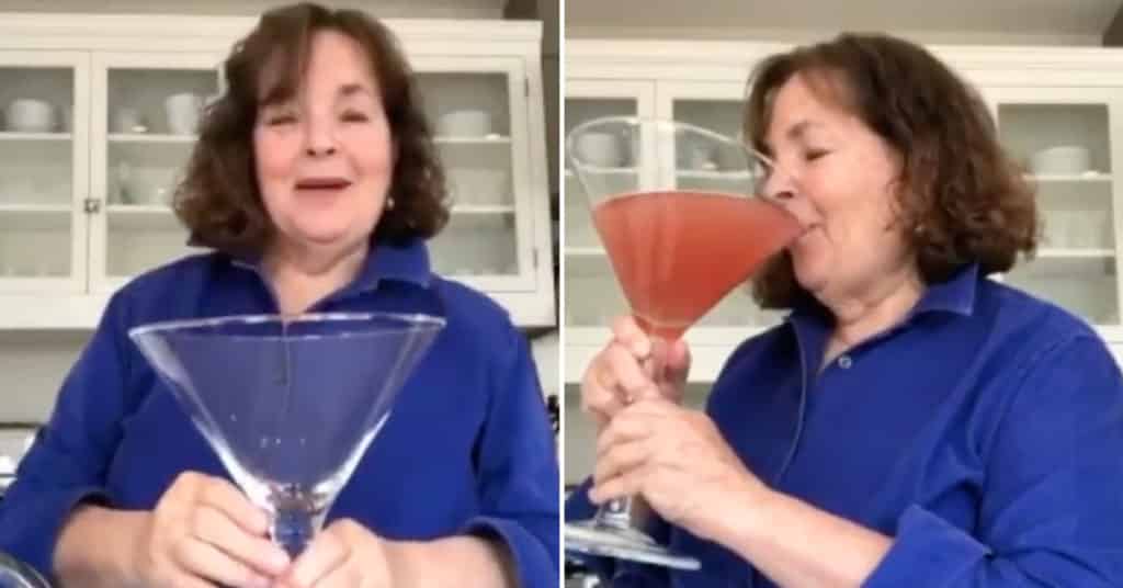 Ina Garten A Quarantine Hero For Making Huge Cosmopolitan At 9:30 AM