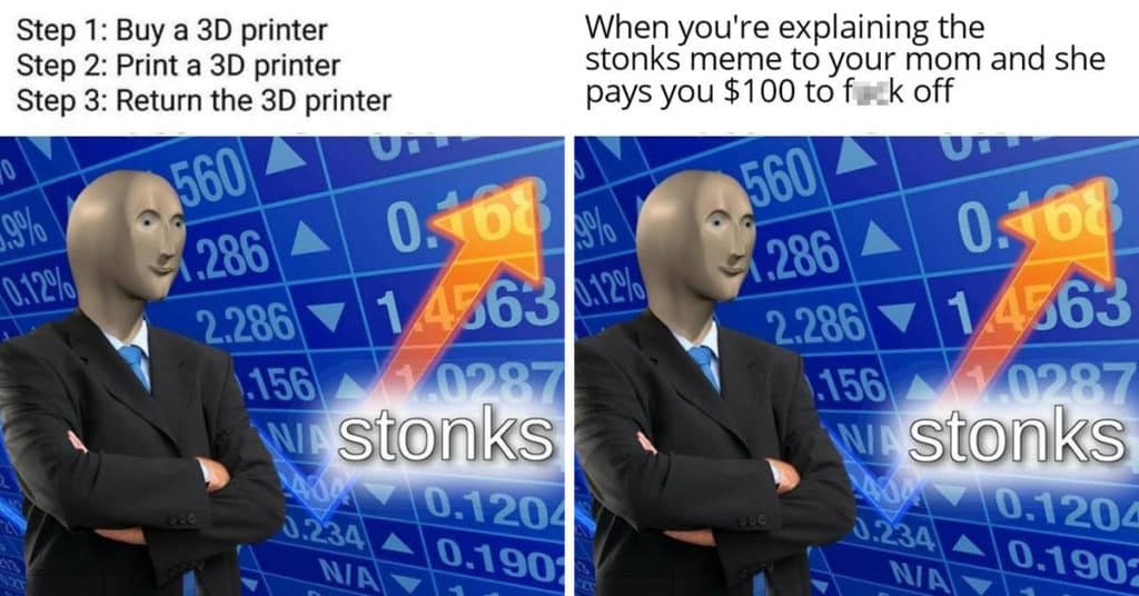 The Stonks Meme Will Diversify Your Meme Portfolio (50 Stonks Memes)