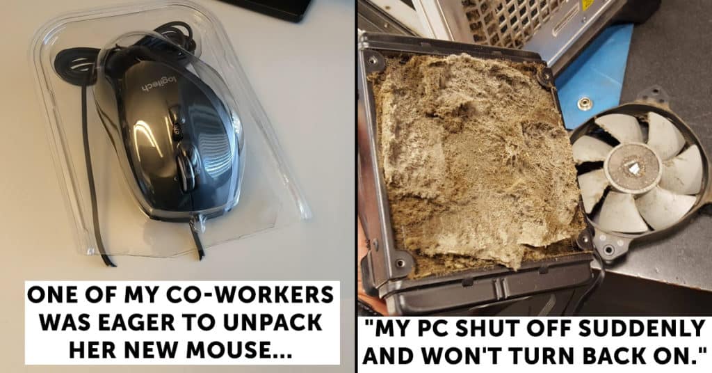 Tech Support Gore — 35 Workers Share The “Goriest” Pics They've Seen