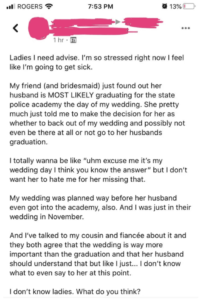 Wedding Fails Of The Trashy And Entitled Variety (17 Pics)