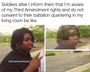 Time To Learn Your Third Amendment Rights (30 3rd Amendment Memes)