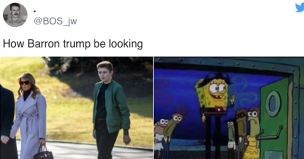 Barron Trump Is Very Tall All Of The Sudden, And Twitter’s Got Jokes
