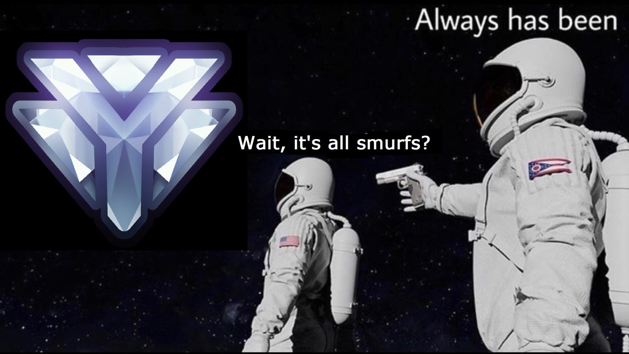 Wait It's 37 Astronaut With A Gun Memes? Always Has Been (37 Memes)