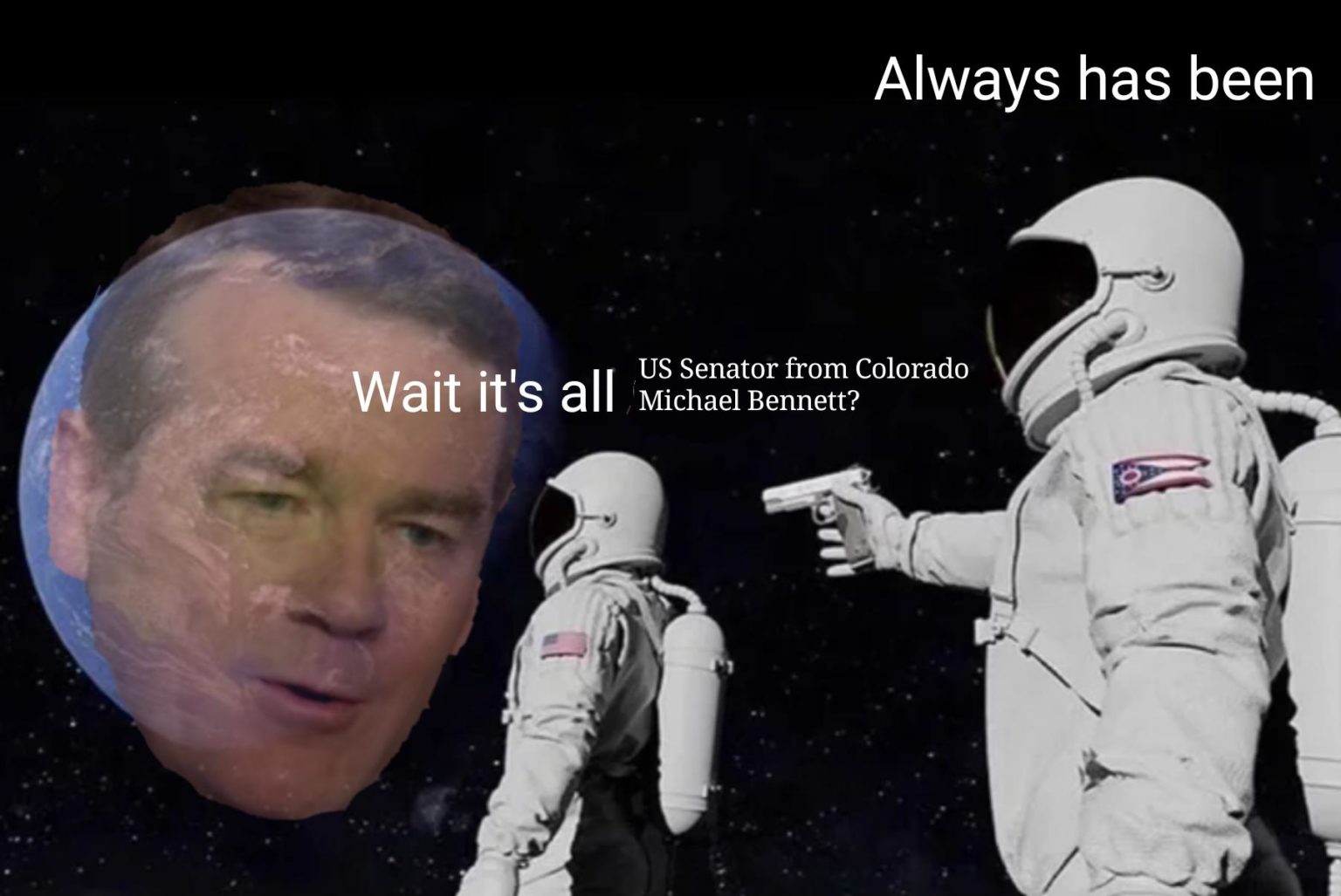 Wait It's 37 Astronaut With A Gun Memes? Always Has Been (37 Memes)