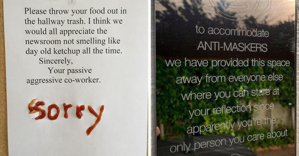 Passive Aggressive Notes Are A True Art Form (25 Pics)