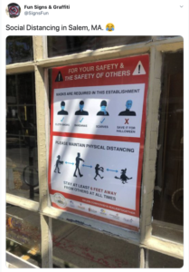 20 Funny Mask Signs Even A “Karen” Would Laugh At