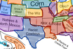 People Are Cracking Up At This Viral Map Of U.S. Cultural Stereotypes