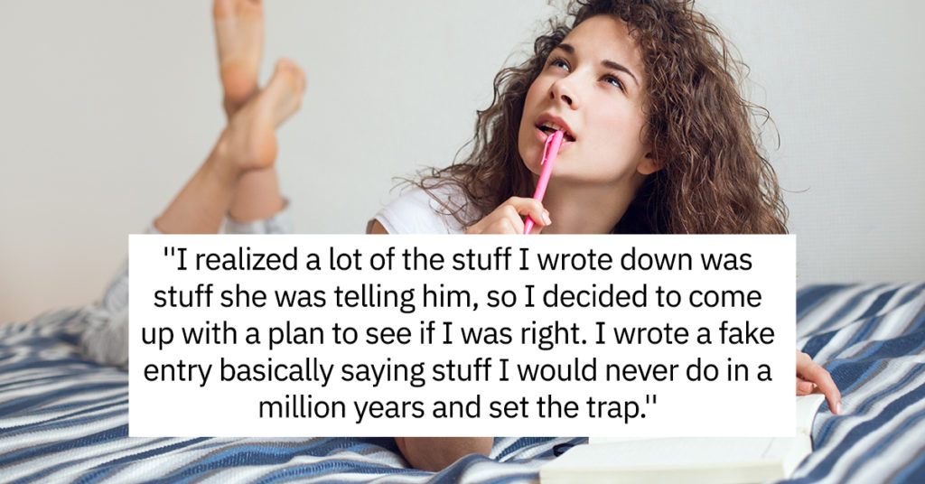 Teenager Sets Fake Diary Trap To Catch Stepmom Invading Her Privacy