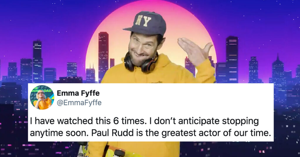 Paul Rudd Asks "Fellow Millennials" To Wear Face Masks In Funny PSA