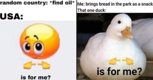 The “Is For Me?” Meme Calls Out History’s Greedy Villains (19 Memes)