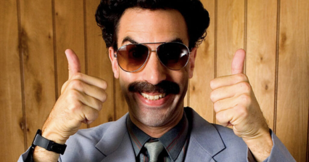Borat Is On Twitter And He Won't Stop Trolling (Very Nice)