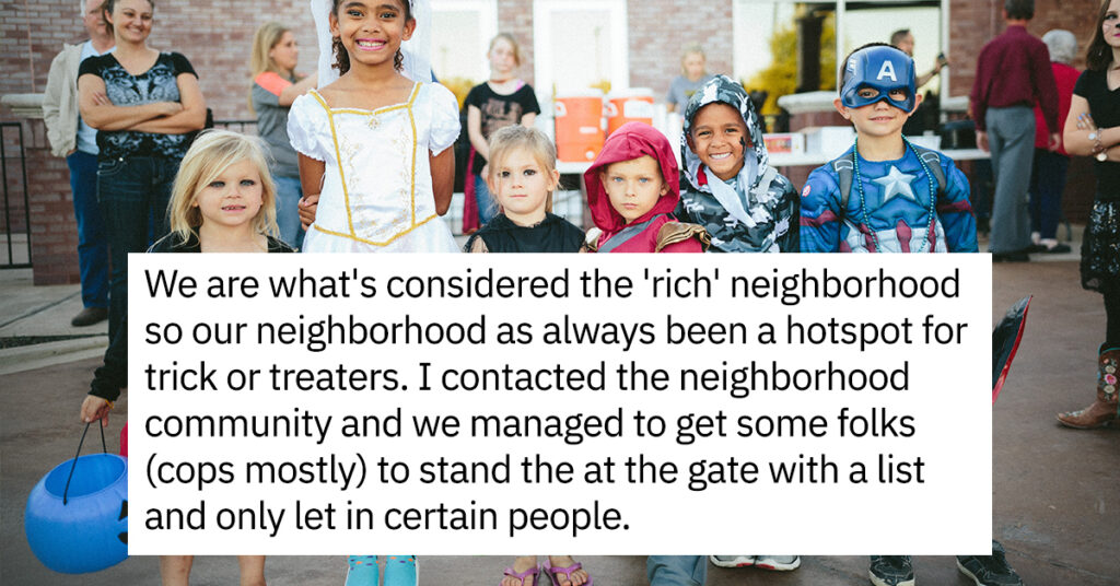Parent Asks If They're Wrong For Restricting Which Kids Can Trick-Or ...