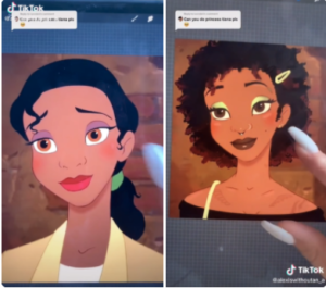 TikTok Artist Gives "Edgy" Spin to Classic Disney Characters