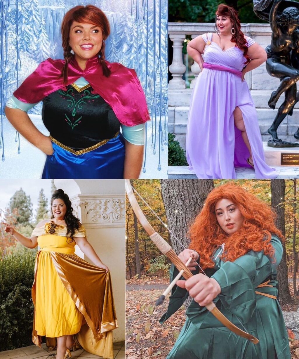 Plus Size Princess Project Shows More Diverse Vision Of Disney Princesses