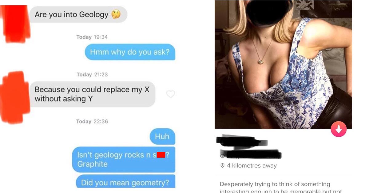 25 Tinder Screenshots That Make You Wonder If These People Even Know You Can Screenshot Tinder