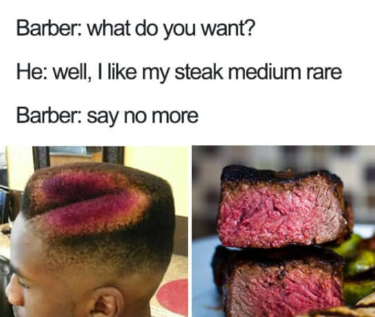 “Say No More Fam”—40 Of The Funniest Barber Memes