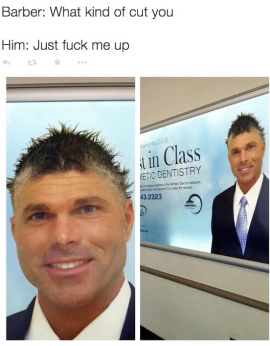 “Say No More Fam”—40 Of The Funniest Barber Memes