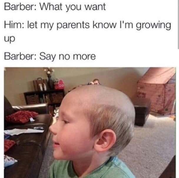 “Say No More Fam”—40 Of The Funniest Barber Memes