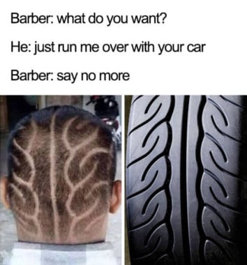 “Say No More Fam”—40 Of The Funniest Barber Memes