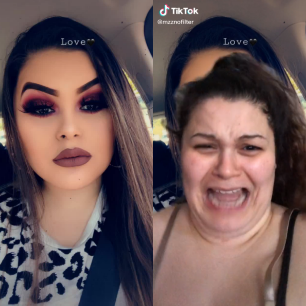 “Catfishes” Share What They Look Like Without Makeup On TikTok
