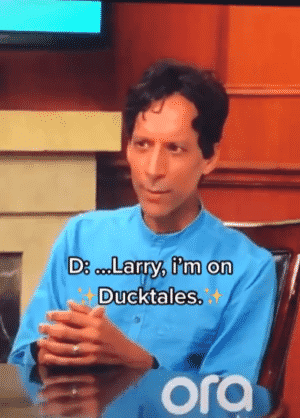“Larry, I’m On ‘Duck Tales’“—Hilarious Clip Of Danny Pudi Schooling ...