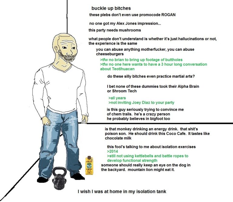 20 Of The Funniest “Wojak At A Party” Memes We Had Time To Find