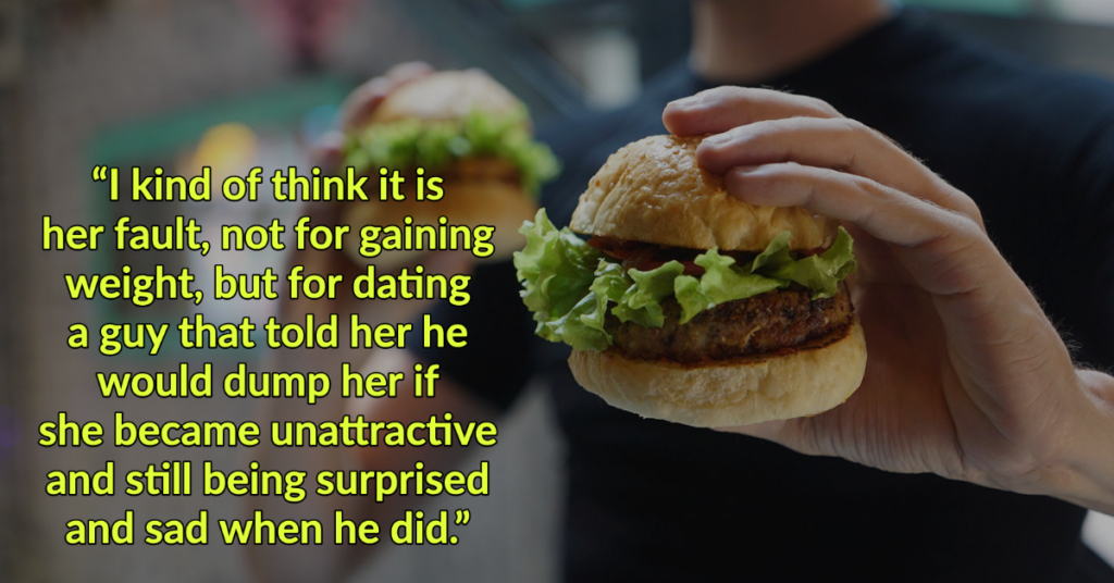 Woman Tells Friend Quarantine Weight Gain May Have Caused Breakup