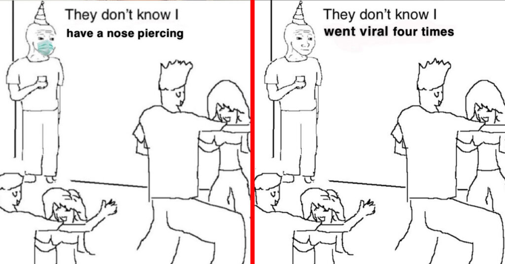 20 Of The Funniest “Wojak At A Party” Memes We Had Time To Find