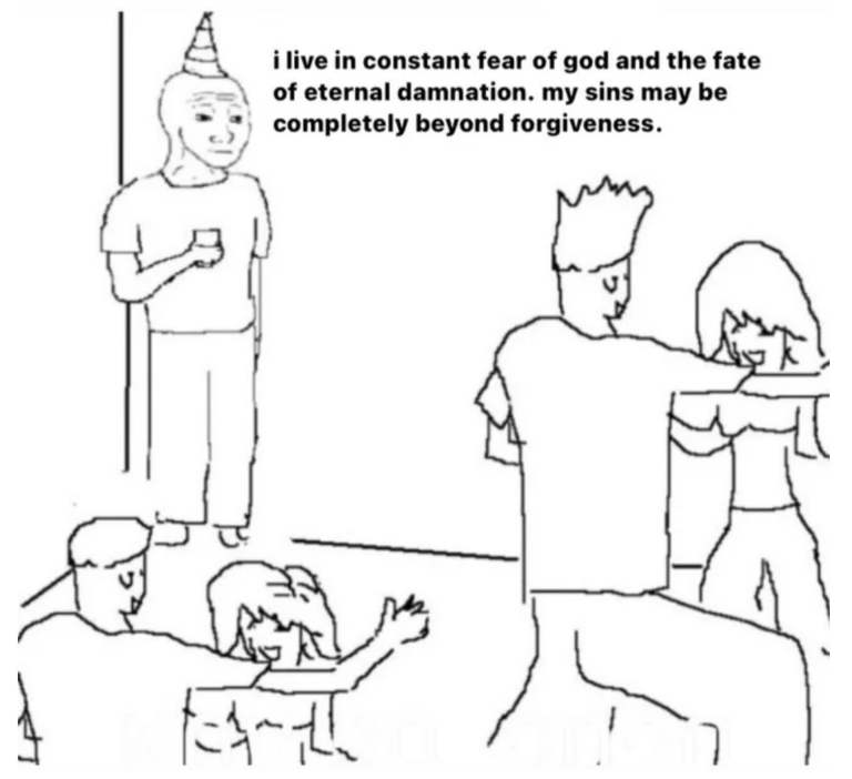 20 Of The Funniest “Wojak At A Party” Memes We Had Time To Find