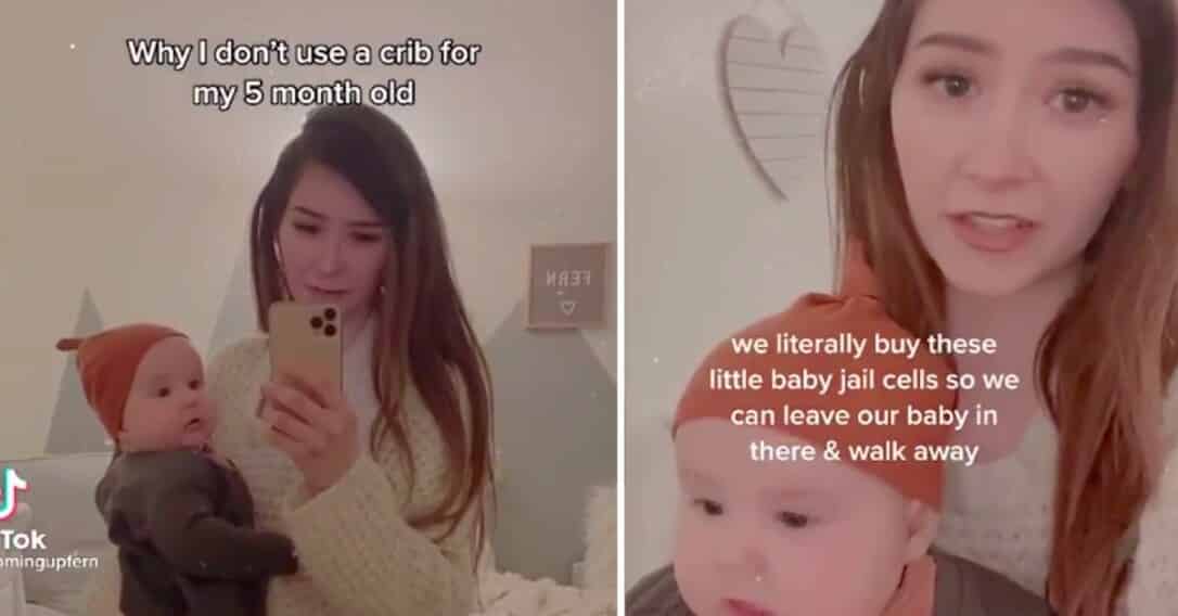 TikTok Mom Says She Doesn't Use A Crib Because It's A 'Baby Jail'
