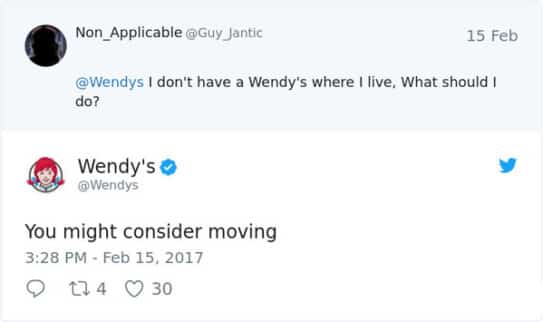 30+ Brutal And Hilarious Roasts From The Wendy’s Twitter Account
