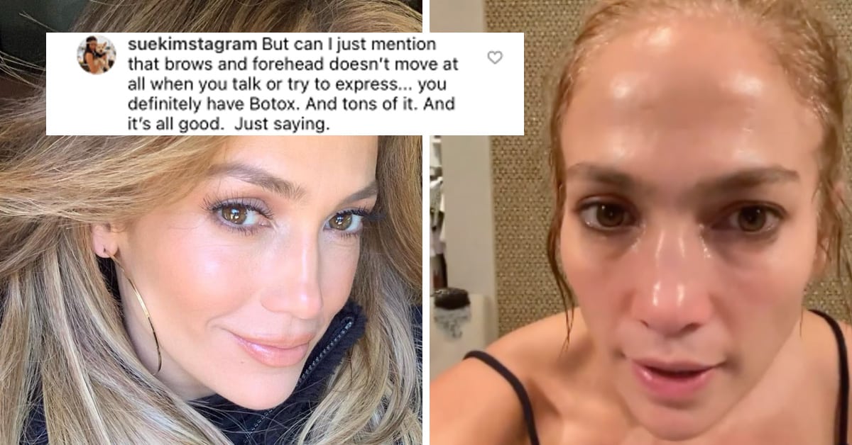 Jennifer Lopez Claps Back At Woman Who Accused Her Of Getting Botox Jennifer Lopez Claps Back At Woman Who Accused Her Of Getting Botox