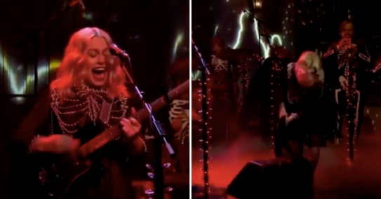Phoebe Bridgers Smashed A Guitar On “SNL” And Sparked A Debate