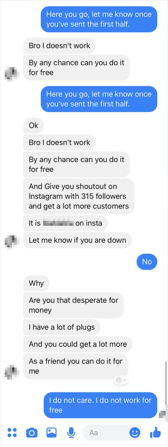 32 Influencers Who Got Publicly Shamed For Trying To Get Free Stuff ...