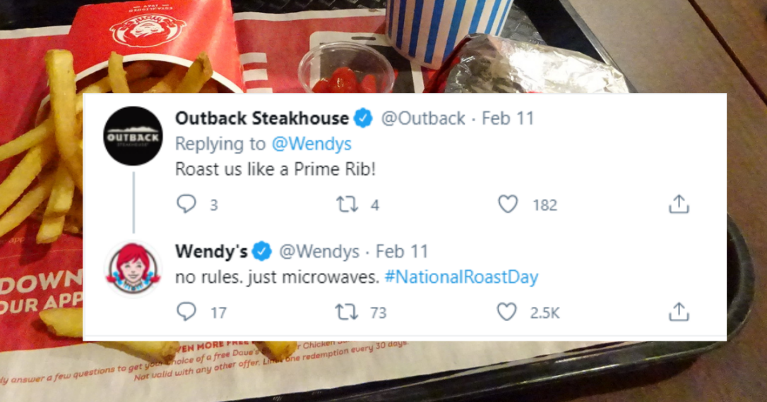 Wendy’s Twitter Is Hilariously Roasting Brands For National Roast Day ...