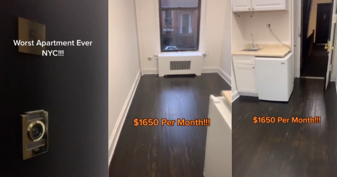 Worst Apartment In New York City Goes Viral On Tiktok