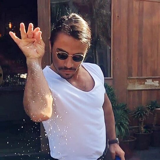 Salt Bae Is Going Viral For Feeding A Woman Provocatively”