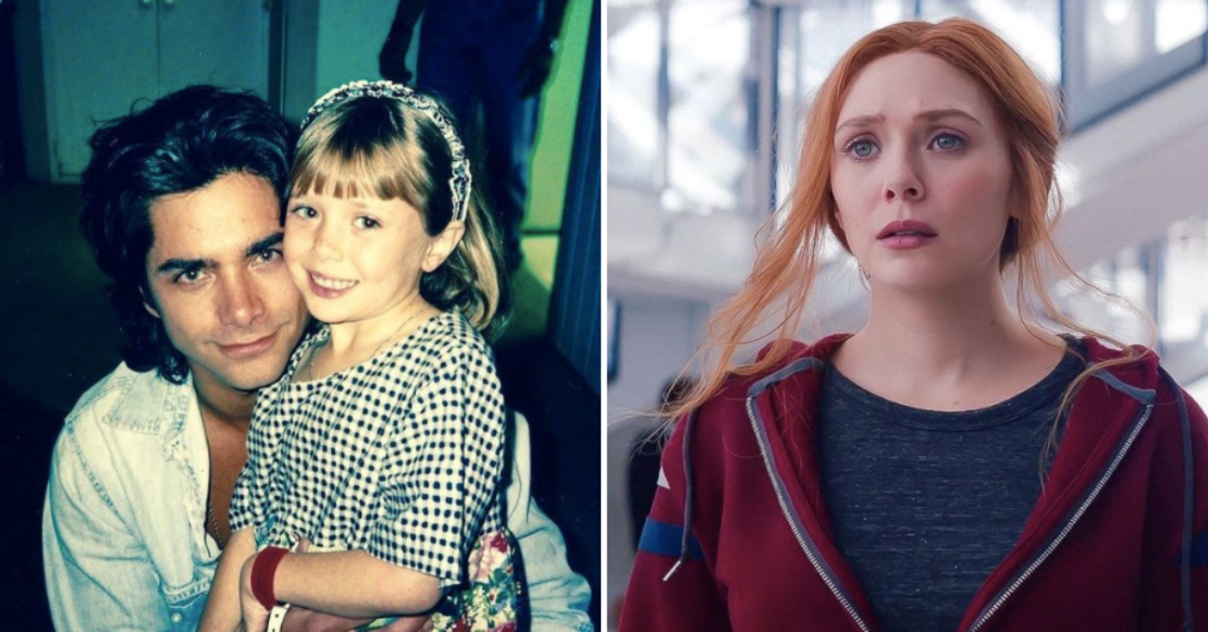 John Stamos Posts Throwback Pic Of Elizabeth Olsen On Instagram