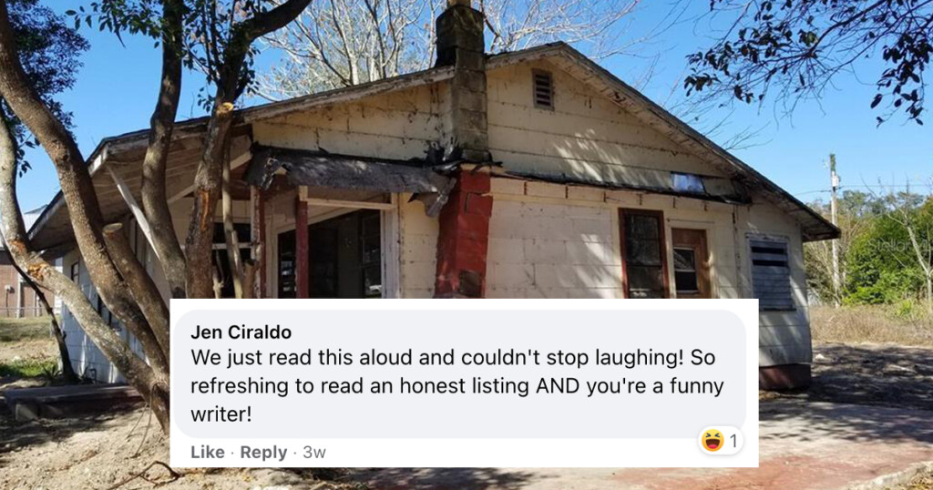 Woman's Hilarious Listing For “Worst House On The Street” Goes Viral