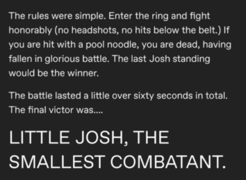 Tumblr Thread Describes What Happened During The Mega "Josh Fight"