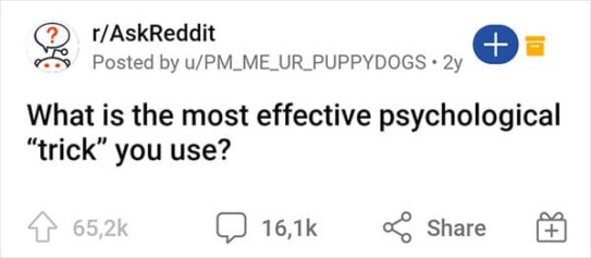 People Are Sharing Their Best 'Psychological Tricks' That Really Work